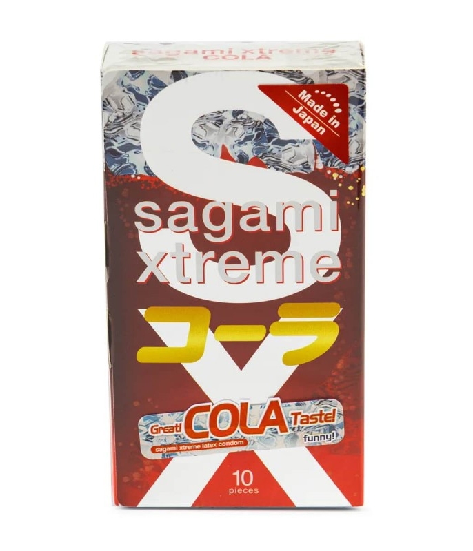 Презервативы Sagami Xtreme Cola 10шт - Японские полиуретановые ...
